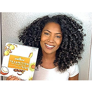 CURLSMITH - Transition Kit - Vegan Haircare Kit for Dry, Wavy, Curly or Coily Hair (1 x 12oz, 1 x 8oz, 2 x 2oz)