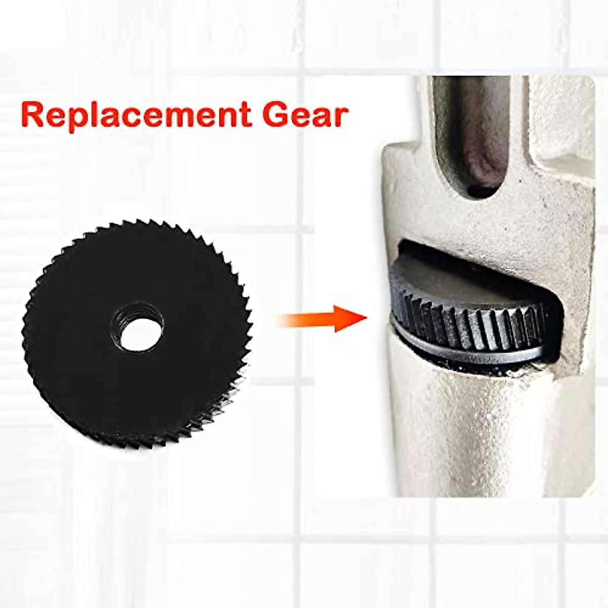 Commercial Can Opener Replacement Parts-Compatible with Edlund Can Opener #1- Gear and Knife/Blade