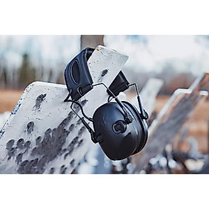 AKT1 Sport Sound Amplification Earmuff, Premium Ear Pro for Shooting, NRR 25
