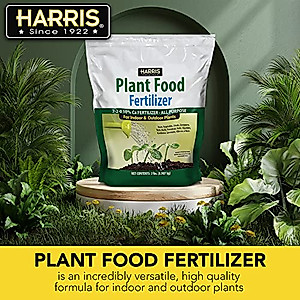 Harris Premium Plant Food Fertilizer, Promotes Vigorous Growth of Indoor and Outdoor Plants, 2lb