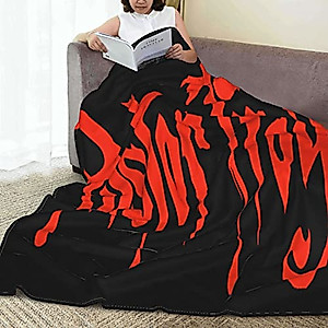 Flannel Blanket Pastor Troy Soft Lightweight Throw Blanket Warm Durable Sofa Couch Decor Beding 50"X40"