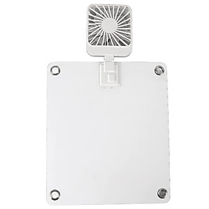 5V 20W Portable Solar Panel with 10W Cooling Fan, USB Interface Monocrystalline Solar Panel