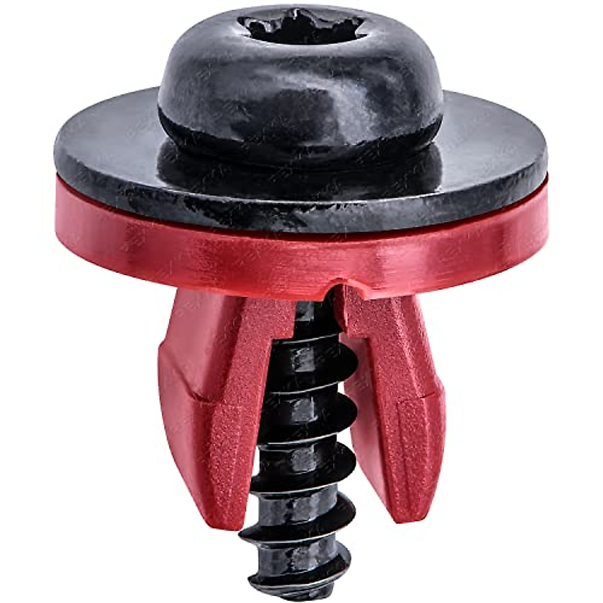 Rexka 10 Sets T30 Engine Splash Shield Guard Undertray Cover Screws Bolt Nut Clip Kit Compatible with Ford Focus Fusion Escape Explorer C-Max Transit Connect Lincoln MKC