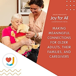 Ageless Innovation Joy For All - Companion Pets Golden Pup Lifelike & Realistic