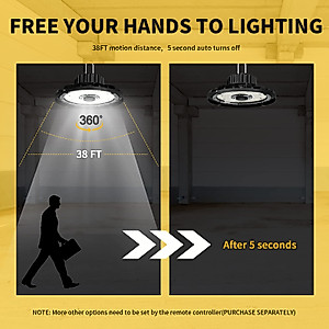 Adiding Motion Sensor for High Bay Light