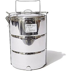 Zebra Stainless Steel Food Carrier (14 cm)