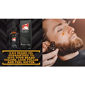 G.B.S Natural Beard Oil and Dropper, 1fl oz