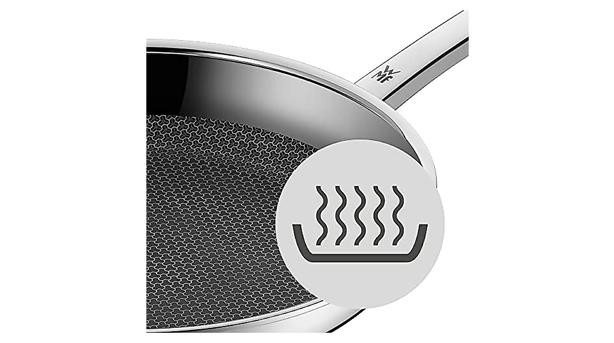 WMF 28cm Coated Profi Resist Frying Pan - Silver