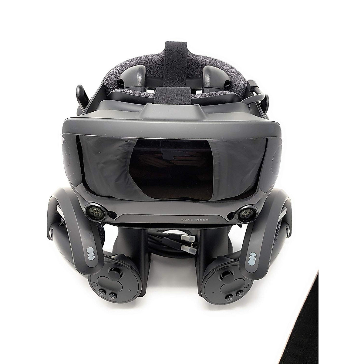TNE VR Stand Headset Display Mount Station and Controller Holder for Steam Valve Index Virtual Reality Gaming System