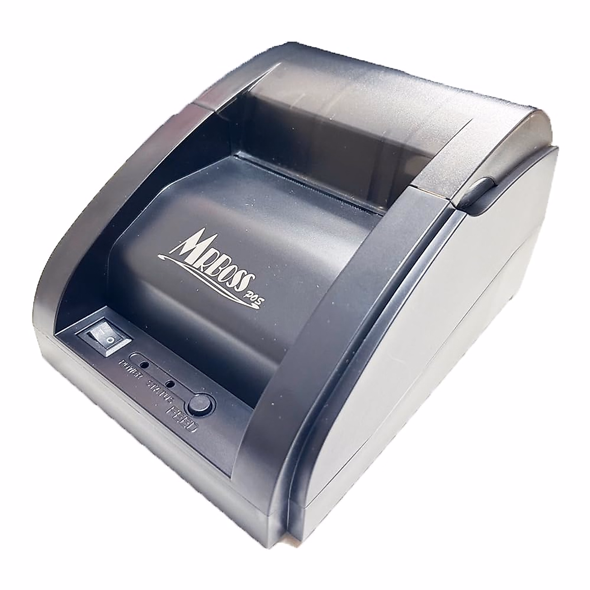 MRBOSS 2“ 58mm POS Cash Register Portable Thermal Receipt Printer with High Speed Printing USB Bluetooth Interface for Supermarket Restaurant Retail Sales Kitchen Support Windows Android MAC