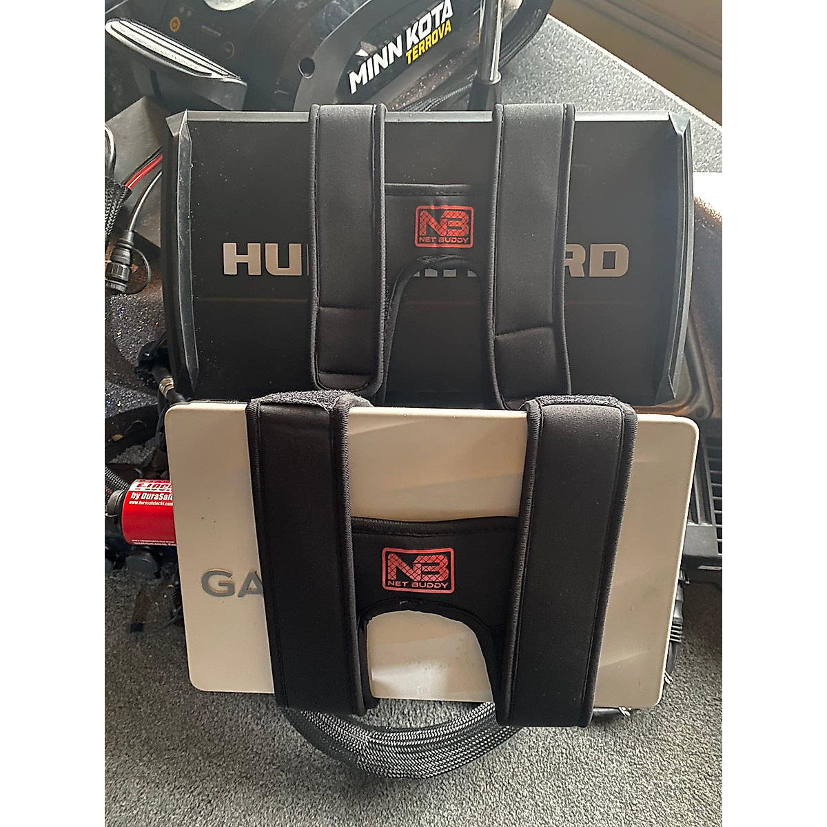 Net Buddy 2 Pack Fish Finder Cover Strap | Cover Strap for Fishing Graph