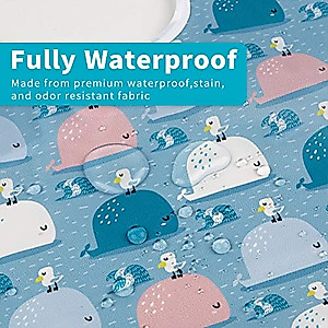 3 Pcs Short Sleeved Bib Set | Baby Boy Girl Waterproof Bibs with Pocket Bundle | Toddler Bib with Crumb Catcher | 6-36 Months