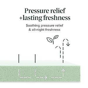 ZINUS 12 Inch Ultima Memory Foam Mattress [New Version], Queen, Fiberglass Free, Medium Firm Feel, Breathable Airflow Memory Foam, Certified Safe Foams & Fabric, Mattress in A Box