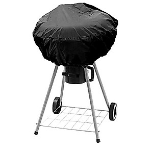 NJIUSA BBQ Grill Cover fits Weber Smokey Joe Silver Serving IndoorOutdoor Round 14"-15"