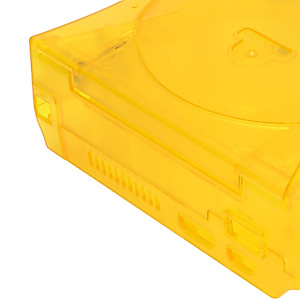 Annad Translucent Plastic Case, High Hardness Protection Total Shock Absorption Easy to Remove Scratch Resistance for Sega Dreamcast DC