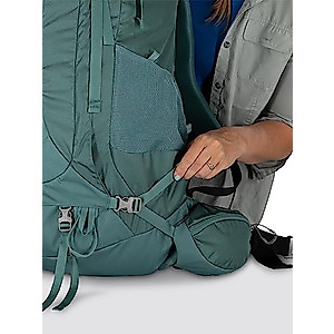 Osprey Viva 65L Women's Backpacking Backpack, Tunnel Vision Grey