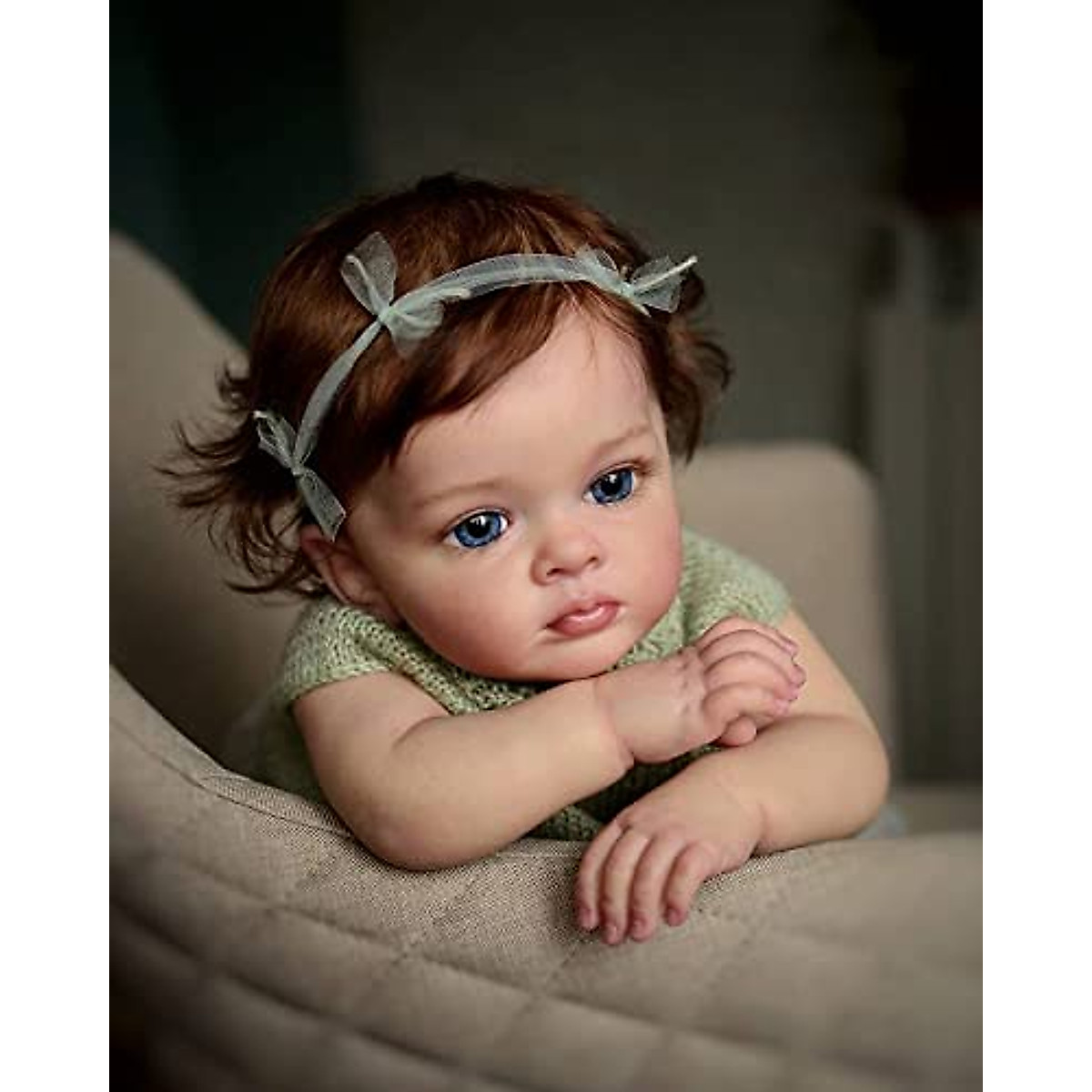 Angelbaby Realistic Reborn 24" Toddler Doll - Soft, Weighted & Lifelike for Children Gifts