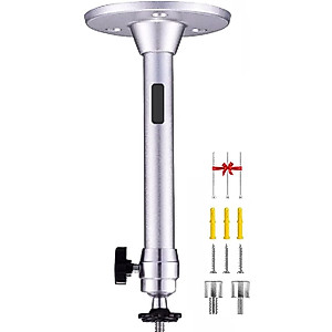 2-Be-Best Mini Projector Mount Projector Ceiling Mount 360° Adjustable Projector Wall Mount Rotation Compatible with TMY HAPPRUN AuKing ELEPHAS HOMPOW ClokoWe Projector