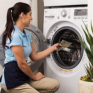 Microfiber Dish Cloths | Scrubs & Cleans: Dishes, Sinks, Counters, Stove Tops | Easy Rinsing | Machine Washable | 6 Pack (Size 4 x 6 inches)