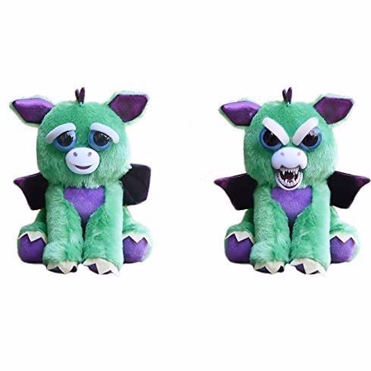 Feisty Pets Ferdinand Flamefart Dragon - Stuffed Toy, Polyester Material, 9"x5.6"x5.6" No Assembly Required