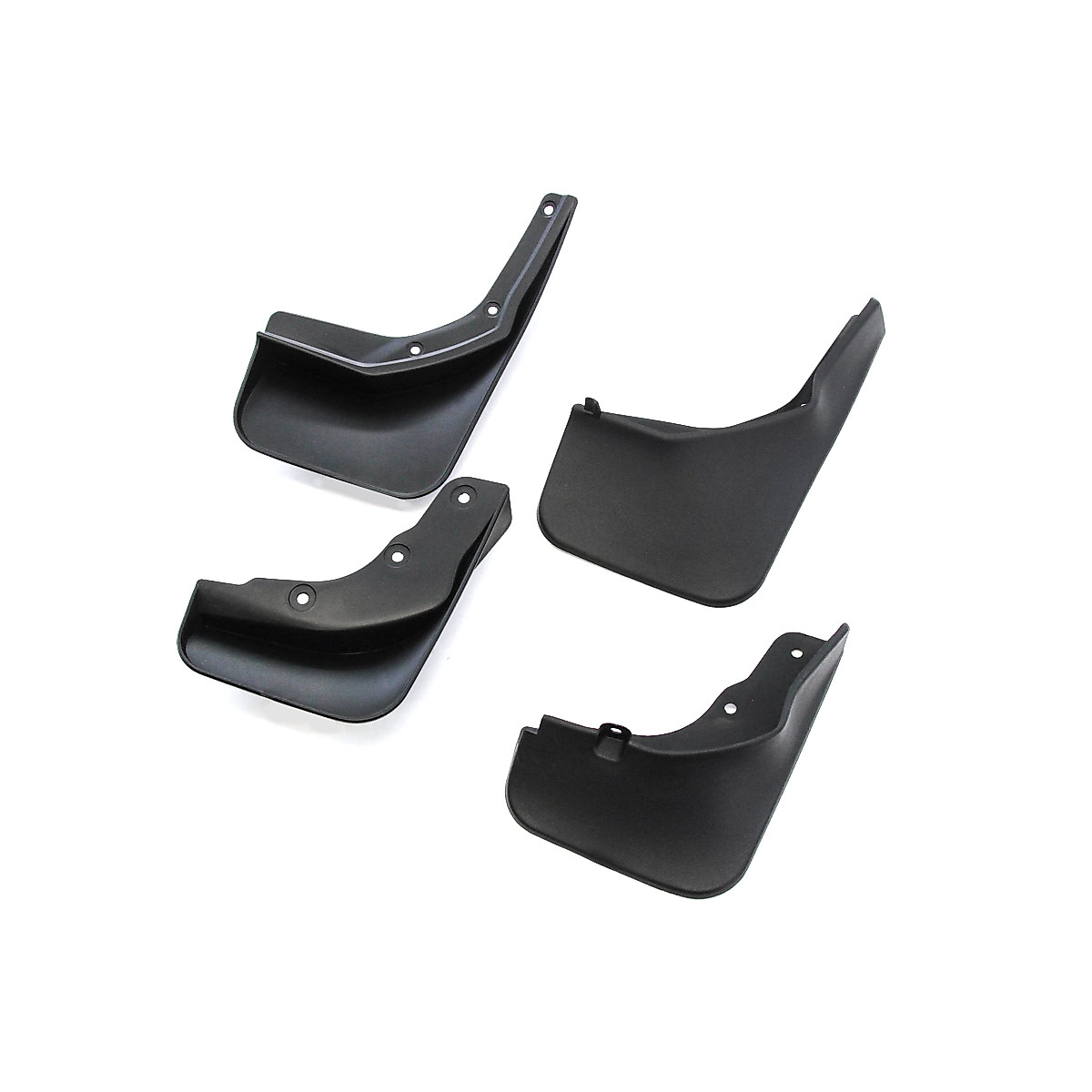 Red Hound Auto 2013-2019 Compatible with Ford Escape Mud Flaps Guard w o Factory Running Boards Front Rear 4p