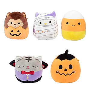 Squishmallows Original 5-Inch Plush Value 5 Pack - Official Jazwares Mini Plush - Collectible Soft & Squishy Little Stuffed Animal Toy - Add to Your Squad - Gift for Kids, Girls & Boys