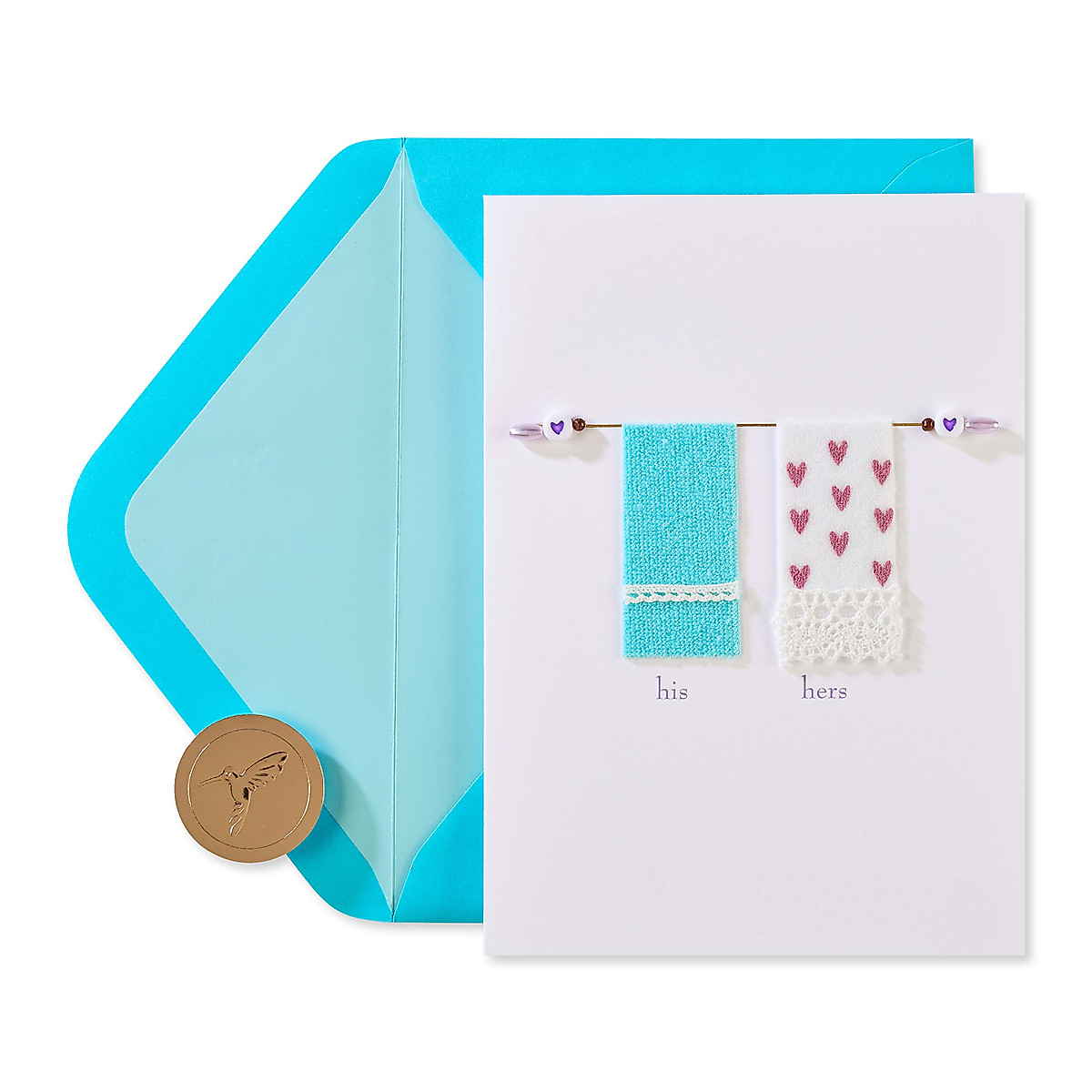 Papyrus Engagement Card (Side by Side)