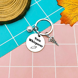 Phlebotomist Gifts Phlebotomy Technician Nurse Gift Phlebotomist Keychain for Women Gifts For Technician Hematologist Medical Technologis Phlebotomy Graduation Phlebotomy Student Graduation Gift