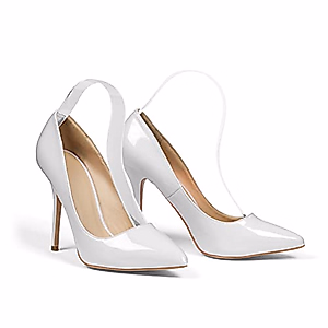 iplusmile Clear Sandals Clear Sandals 6pcs Acrylic Sandal Shoe Holder Store Shoe Retail Shop Display Stand Supports Shaper Forms Inserts Rack Shoe Storage Rack Clear Display Stand