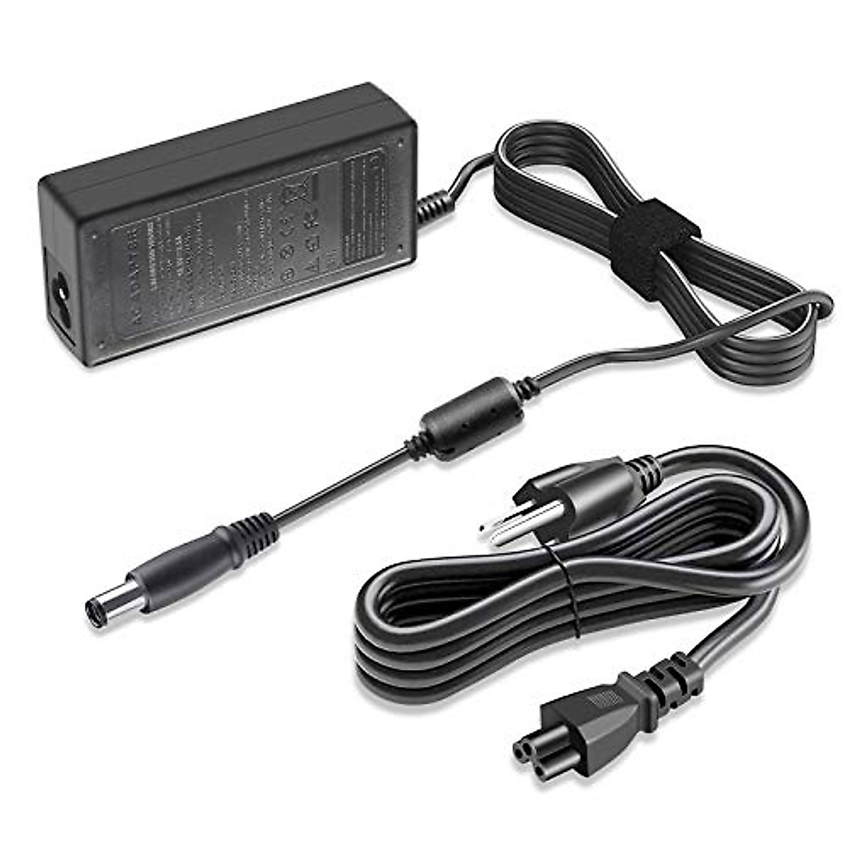 AC Adapter/Battery Charger for Compaq Presario 2210B 2510P CQ40 CQ45 CQ50 CQ56 CQ56-115DX CQ60 CQ60-210US CQ60-211DX CQ60-215DX CQ60-216DX CQ60-419WM CQ60-615DX CQ60Z CQ61 + Power Cord