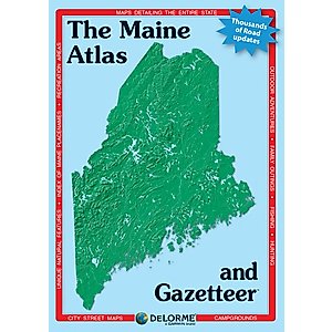 Maine Atlas & Gazetteer (Delorme)