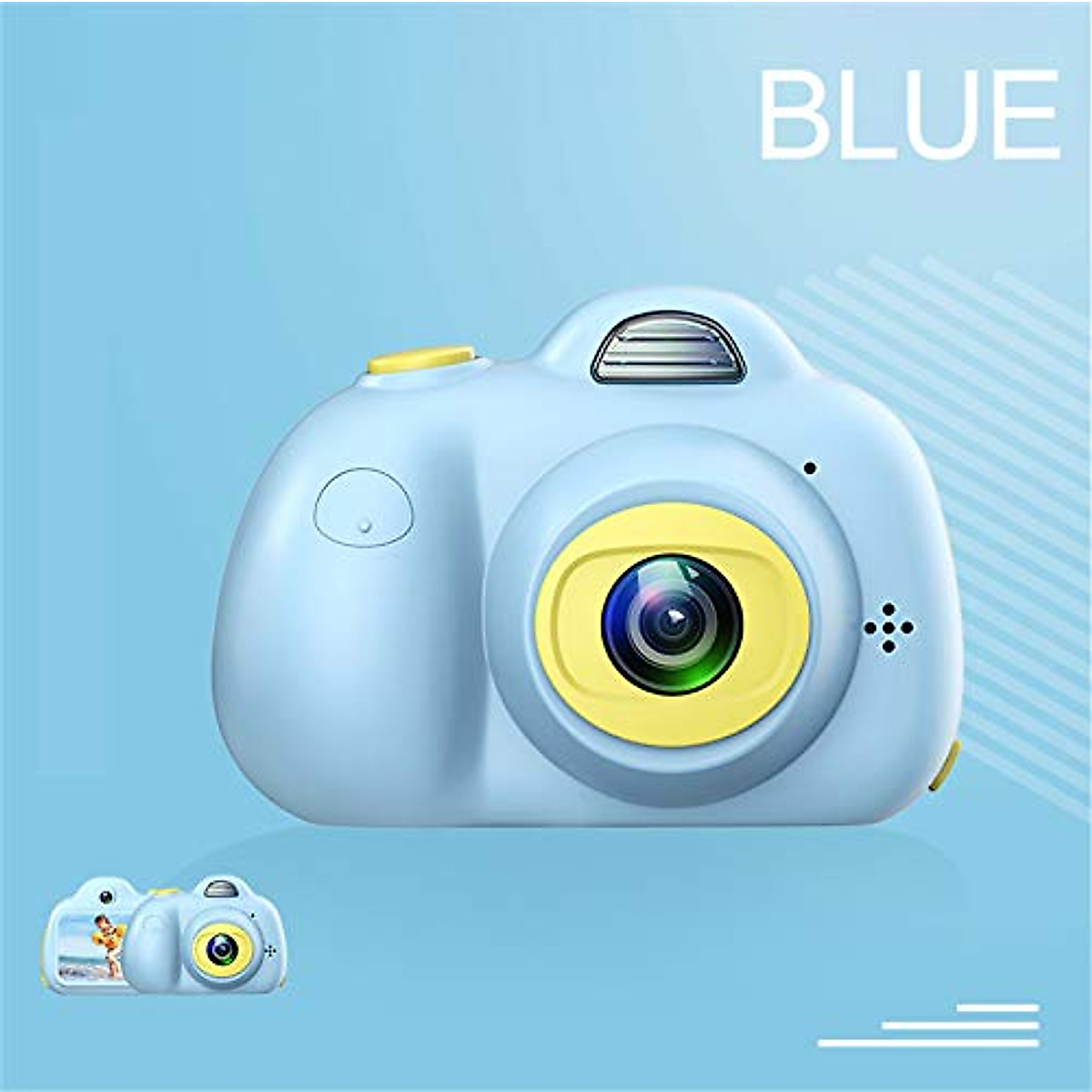 #65938L Children's Digital Camera Small DSLR Movement Dual Lens Camera Toy Gifts