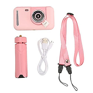 Digital Mini Camera, Kids Camera 2.4in IPS HD Screen Multifunction Cute for Kids Gifts