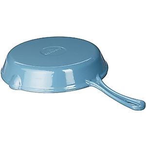 Cuisinart CI22-24BG Chef's Classic Enameled Cast Iron Round Fry Pan, 10-Inch, Provencal Blue