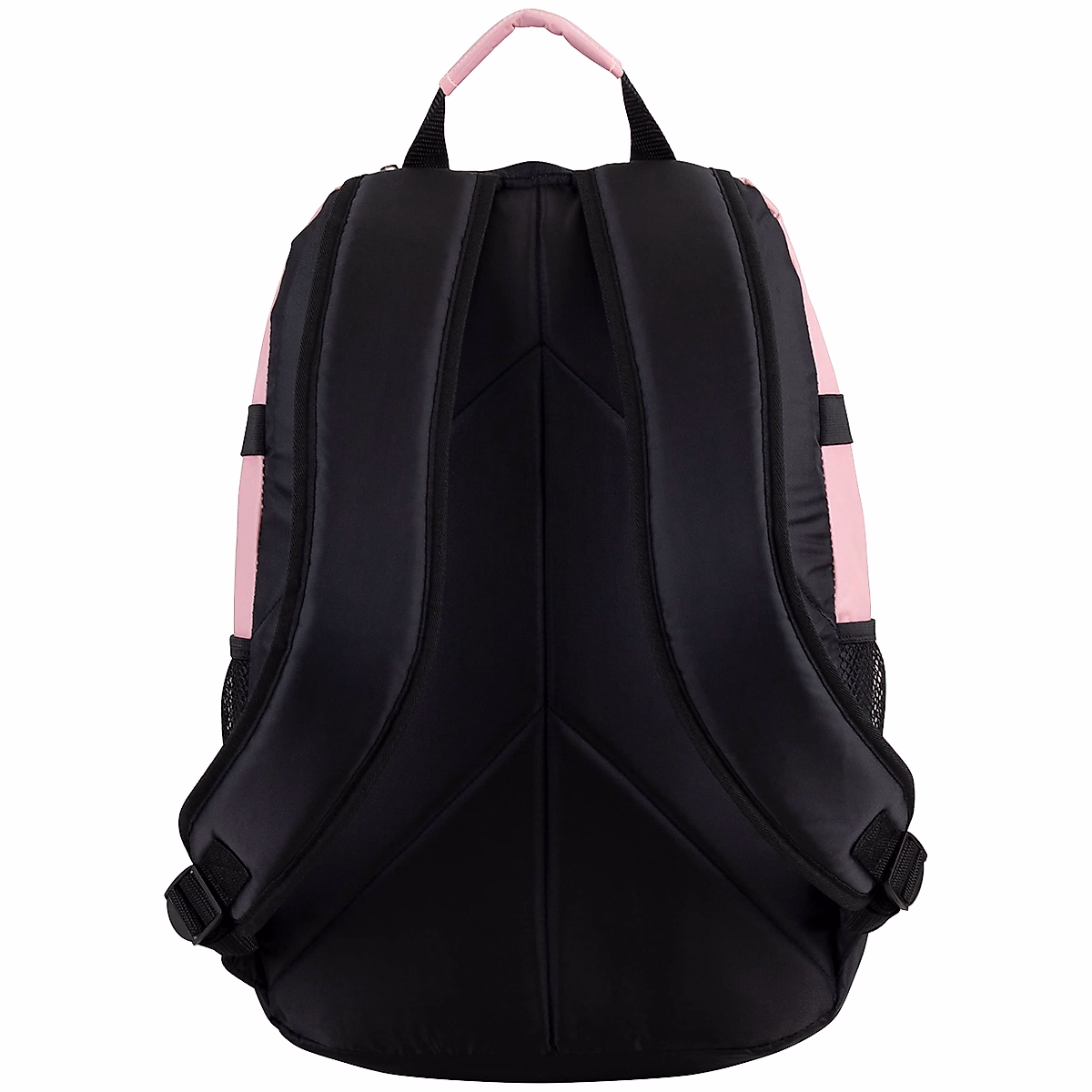 FUEL Hiking Backpack for Women Men Terra Sport, Travel, College, Gym, Work with Laptop Sleeve, Bungee, 18 Inches, Pink