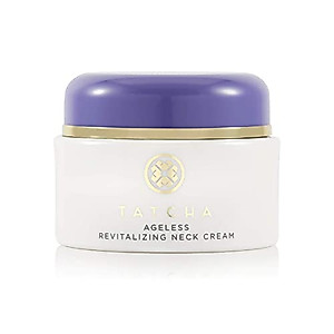TATCHA Revitalizing Neck Cream: Hydrate, Smooth & Nourish Delicate Skin on Neck and Décolletage, 50 ml | 1.7 oz