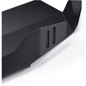 Ryker Aluminum Radiator Protector Plate for Can Am Ryker All Models Accessories,A & UTV PRO Front Bump Lip Lower Protector Skid Plate,Black Replace OEM # 219400999