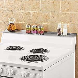 Collections Etc Instant Range Magnetic Top Shelf Perfect to Instantly Add Extra Storage or Display Space