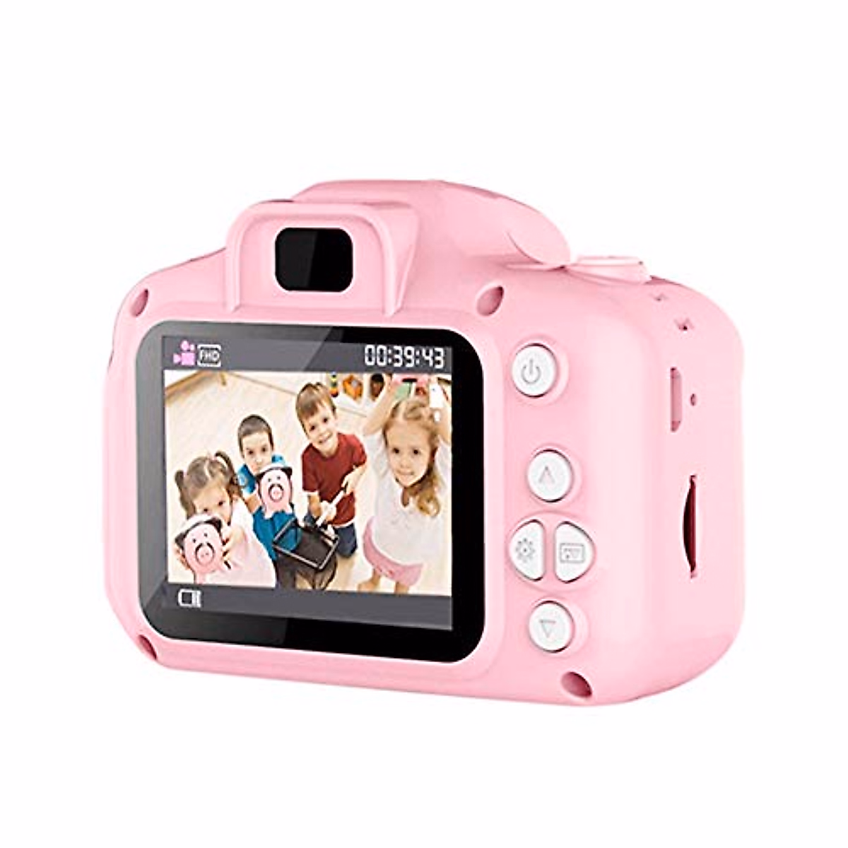 Children's Camera Digital Camera Toy Children's Education Camera Can Take Pictures Baby Mini SLR Camera 1080P HD Screen Boy and Girl Gifts,Pink