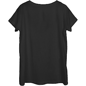 Fifth Sun Pixar Inside Out Bing Bong Women's Short Sleeve Tee Shirt, Black, X-Large