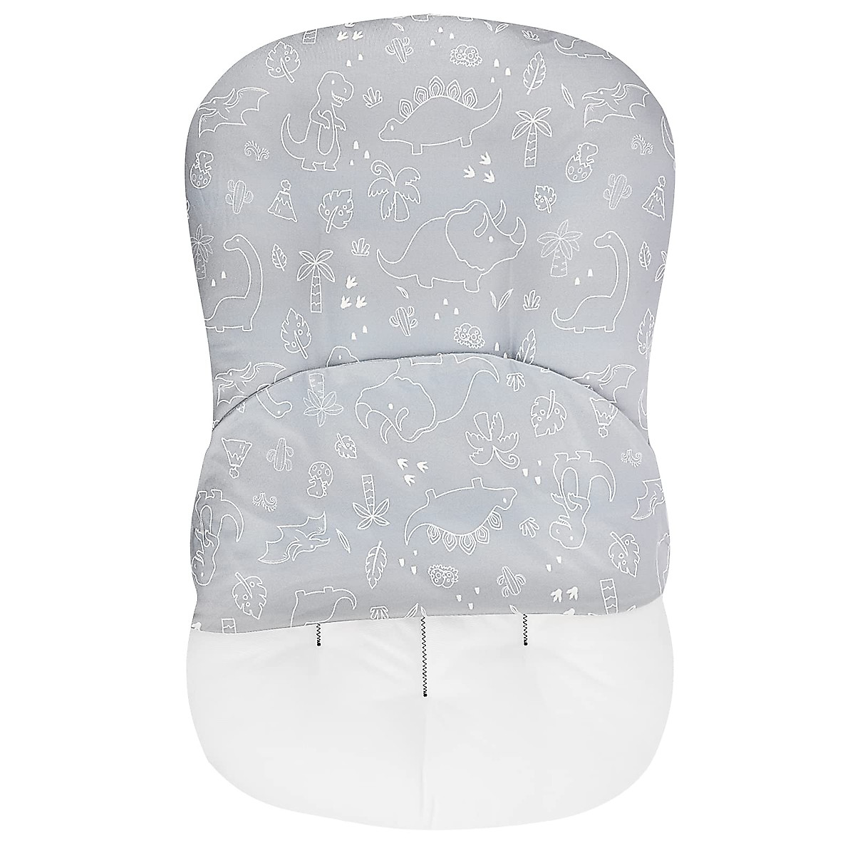 DILIMI Baby Lounger Cover for Boys and Girls Removable Cover Ultra Soft Comfortable Slipcover,Dinosaur(Lounger not Included)