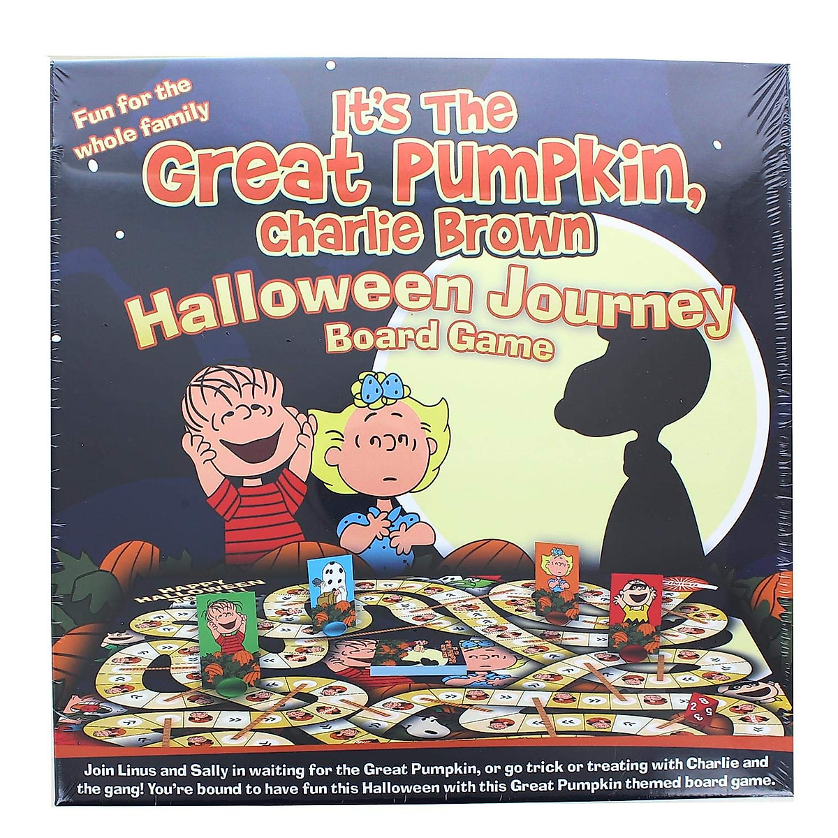 AQUARIUS Peanuts Great Pumpkin Board Game - Peanuts Themed Board Game - Fun Family Holiday Gift for Kids & Adults - Officially Licensed Peanuts Comics & Show Merchandise & Collectibles