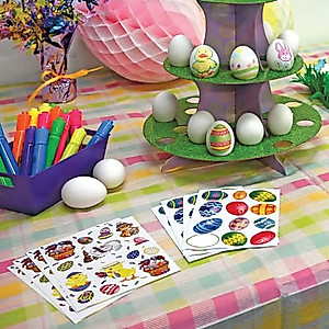Color Bright Easter Egg Stickers