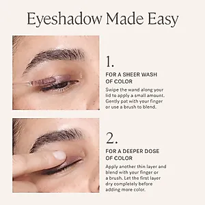 ILIA - Matte Liquid Powder Eye Tint | Non-Toxic, Vegan, Cruelty-Free, Crease-Resistant, No Budge Highly Pigmented Color (Cork, 0.12 fl oz | 3.5 ml)