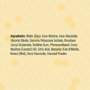 Burt's Bees for Pets Care Plus+ Naturally Derived Deep Cleansing Charcoal & Coconut Oil Shampoo - Dog Shampoo to Naturally Derivedly Purify and Replenish Dog's Skin & Coat - Made in USA, 16 Oz