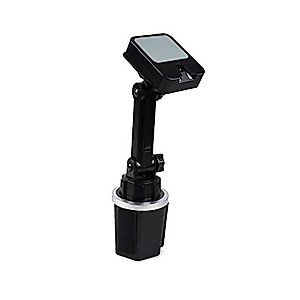 Adjustable Height Cup Holder Mount for Anytone BaoFeng Icom Kenwood Yaesu Handhelds Now with Mic Holder