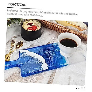 2Pcs Jewelry molds for epoxy Resin Hand Mold de resina epoxica epoxy Resin molds Jewelry Tray de para gelatinas Silicone molds Handle Accessories Silica Gel