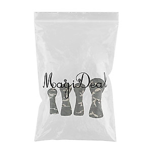 Unknown Golf Club Covers for Head for Woods and Drivers for Extra Choose Colors, Camo Green