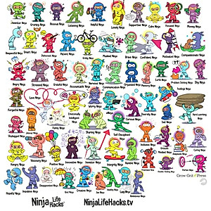 Forgetful Ninja: A Children's Book About Improving Memory Skills (Ninja Life Hacks)