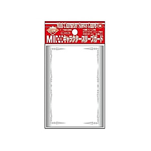 Akashiya Barrier Mini Character Guard Card Sleeves (60 Piece), Clear, 65 x 91mm